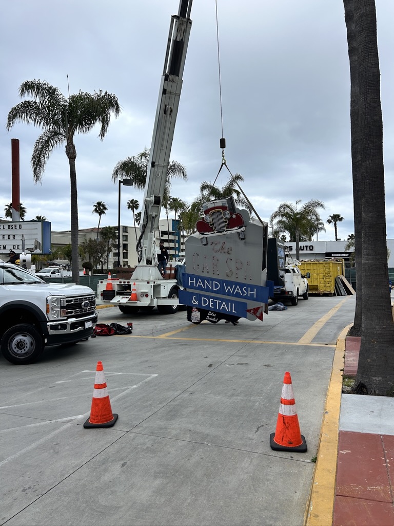 Revamping Newport Beach Carwash with Bold Branded Signage